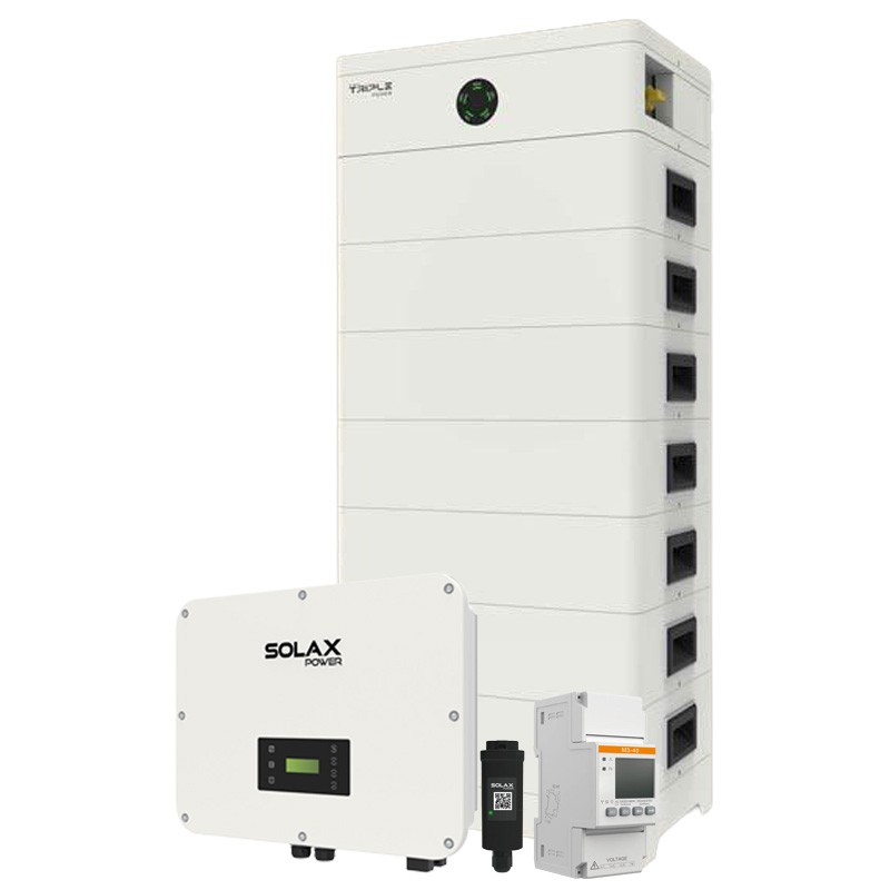 Sistema di accumulo trifase inverter 25kW batteria al litio 25.2KWh TP ...