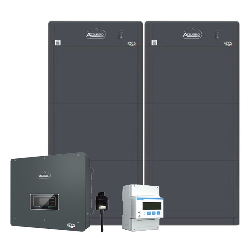 Sistema di accumulo trifase inverter 20kW Zucchetti batteria al litio ...