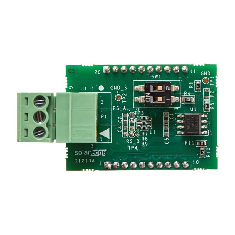 Plug-In RS485 per inverter con display SolarEdge - SE1000-RS485-IF ...