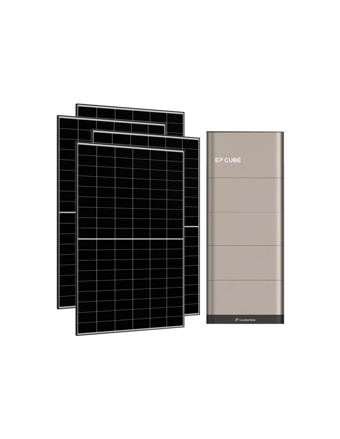 6580W single phase photovoltaic kit 6kW EP CUBE inverter 15kWh ...