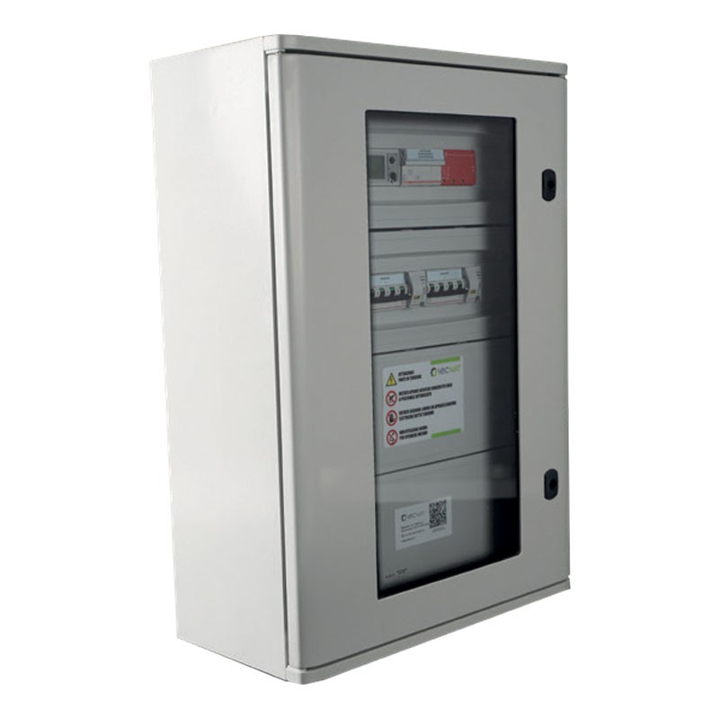 Quadro di interfaccia AC trifase CEI 0-21 50kW per 1 inverter - QIT50-1 ...