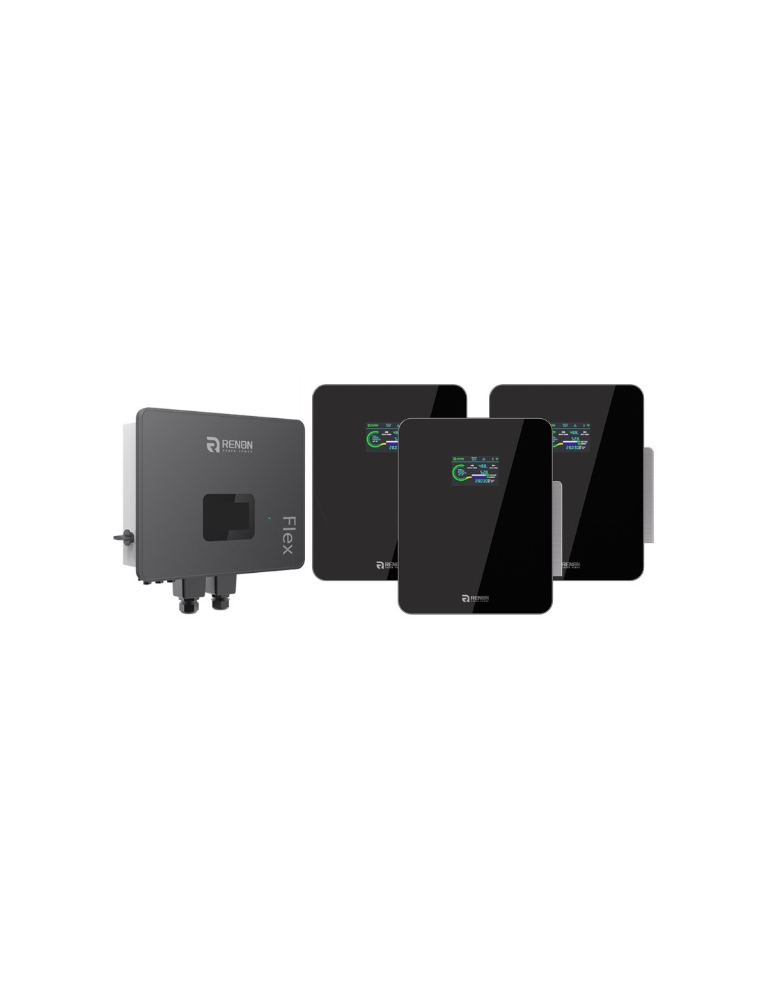 Single-phase storage system 6kW IFL06 Renon Power inverter + 3 Xcellent ...
