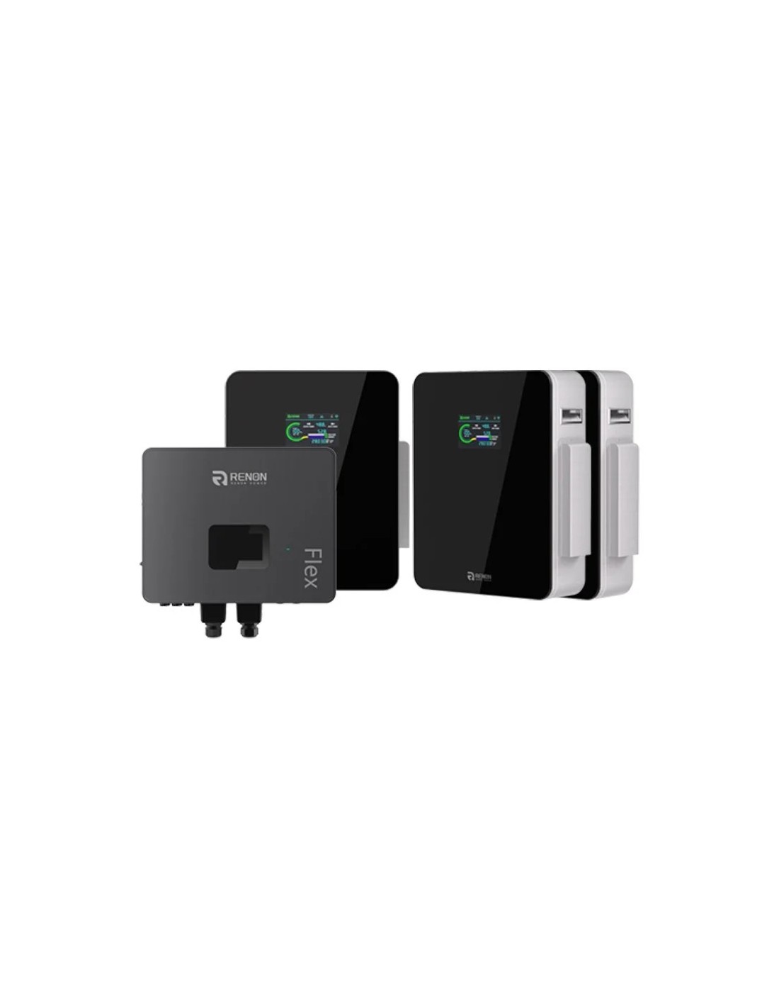 Single-phase storage system 4.6kW IFL04a Renon Power inverter + 3 ...