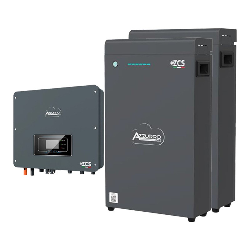 Sistema di accumulo monofase inverter 4.6kW Zucchetti + 2 batterie al ...