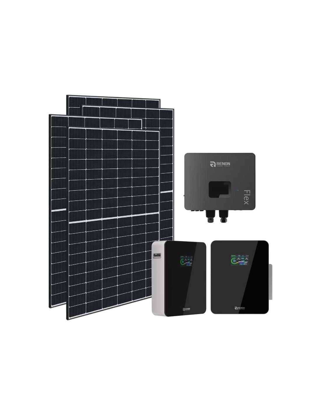 Single-phase photovoltaic kit 5220W 4.6kW IFL04a Renon Power inverter ...